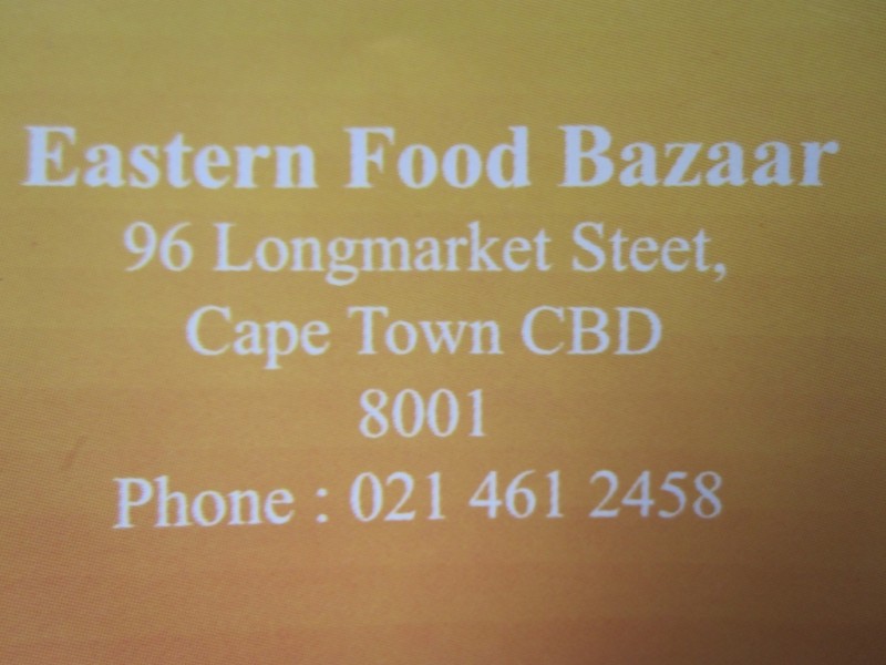 Eastern Food Bazaar | Cape Town | South Africa | Modern Overland